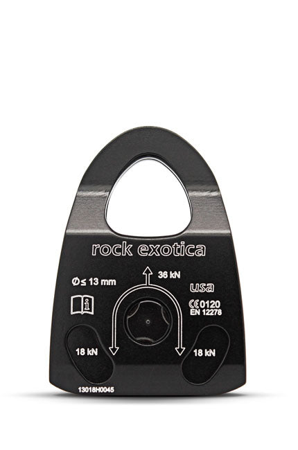 Rock Exotica Machined Rescue Single Pulley – R3 SAR GEAR